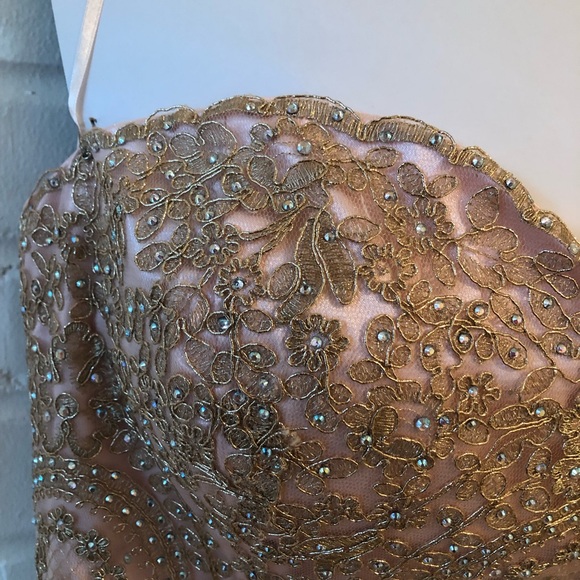 Amy Lee | Dresses | Amy Lee Light Pink Strapless Sheath Prom Dress ...